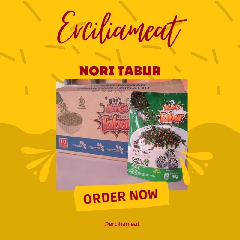 Jual nori go nori tabur original 60gr | Shopee Indonesia