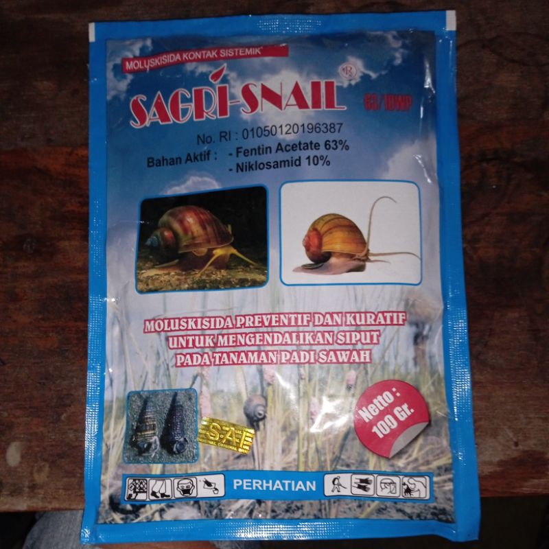 Jual Obat keong Sagri SNAIL 63/10WP 100gr | Shopee Indonesia