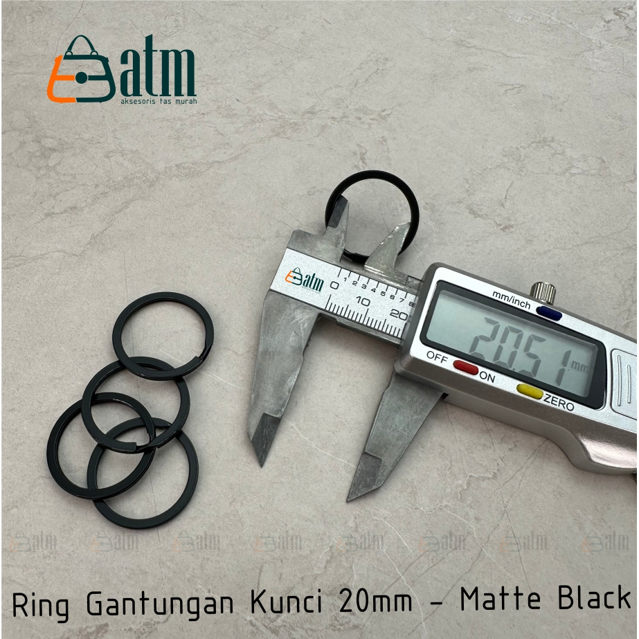 Jual Ring O Gantungan Kunci Gepeng Ukuran 20mm Warna MATTE | Shopee ...