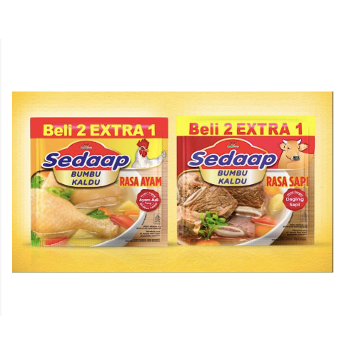 Jual Sedap Bumbu Kaldu 9gr x 18 Sachet Rasa Ayam Sapi Sedaap | Shopee ...