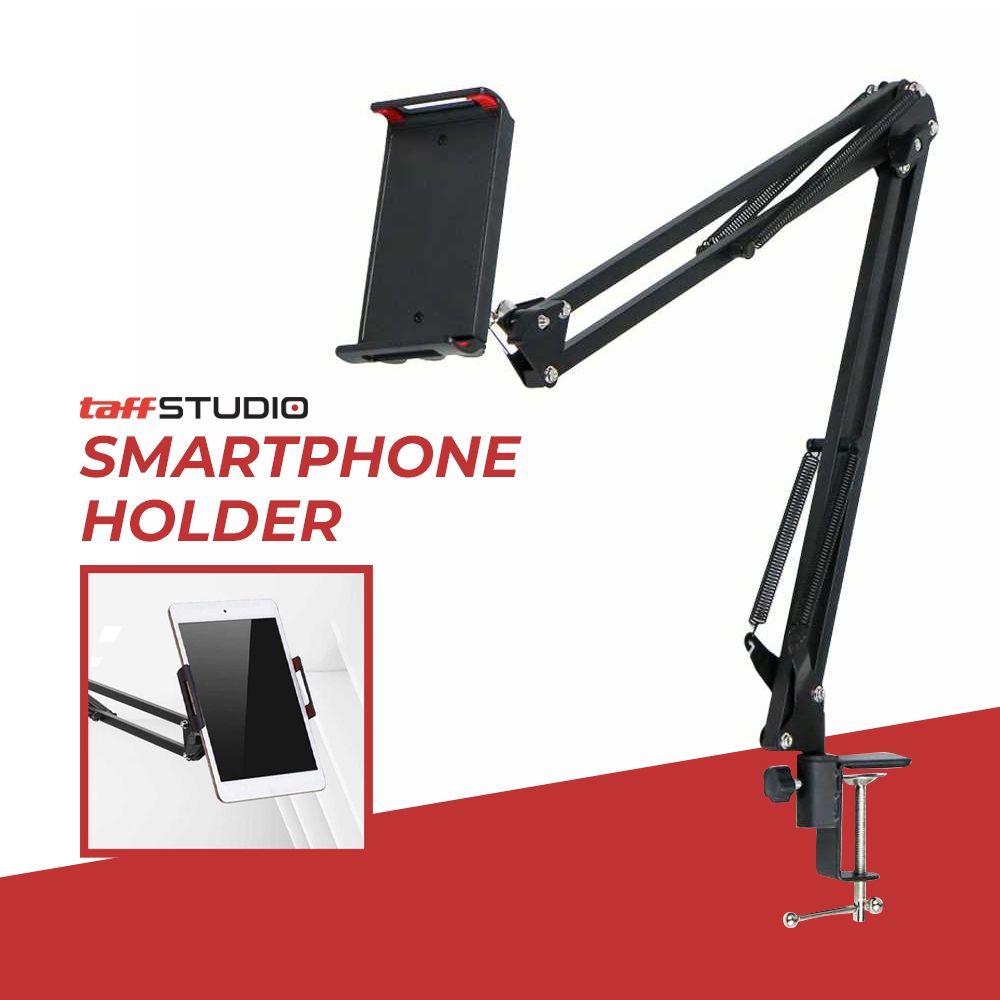 Jual Holder Tablet Smartphone Lazypod Stand Model Boom Arm Table ...