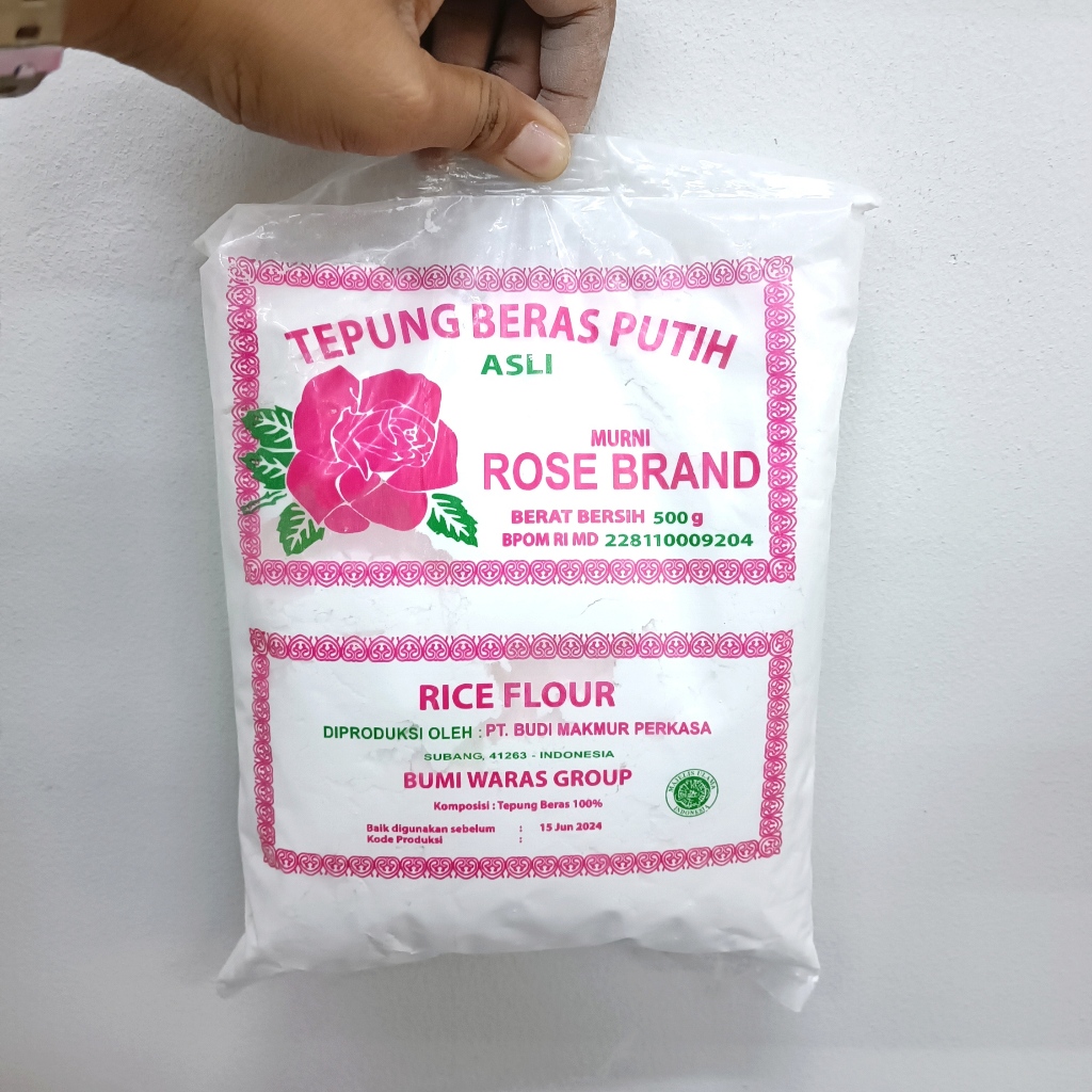 Jual ROSE BRAND TEPUNG BERAS 500GR | Shopee Indonesia