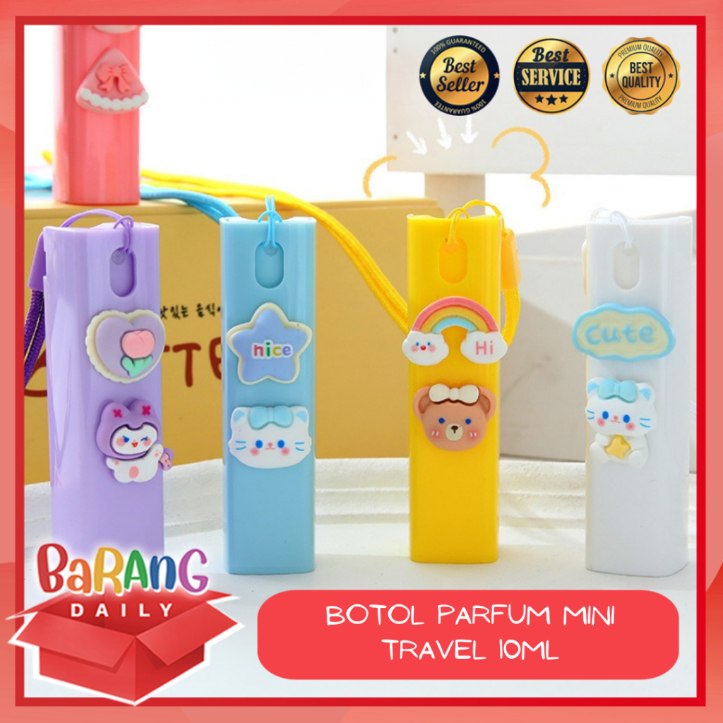 Jual Wadah Botol Parfum Karakter 10ml - Botol Keychain Dengan Tali ...