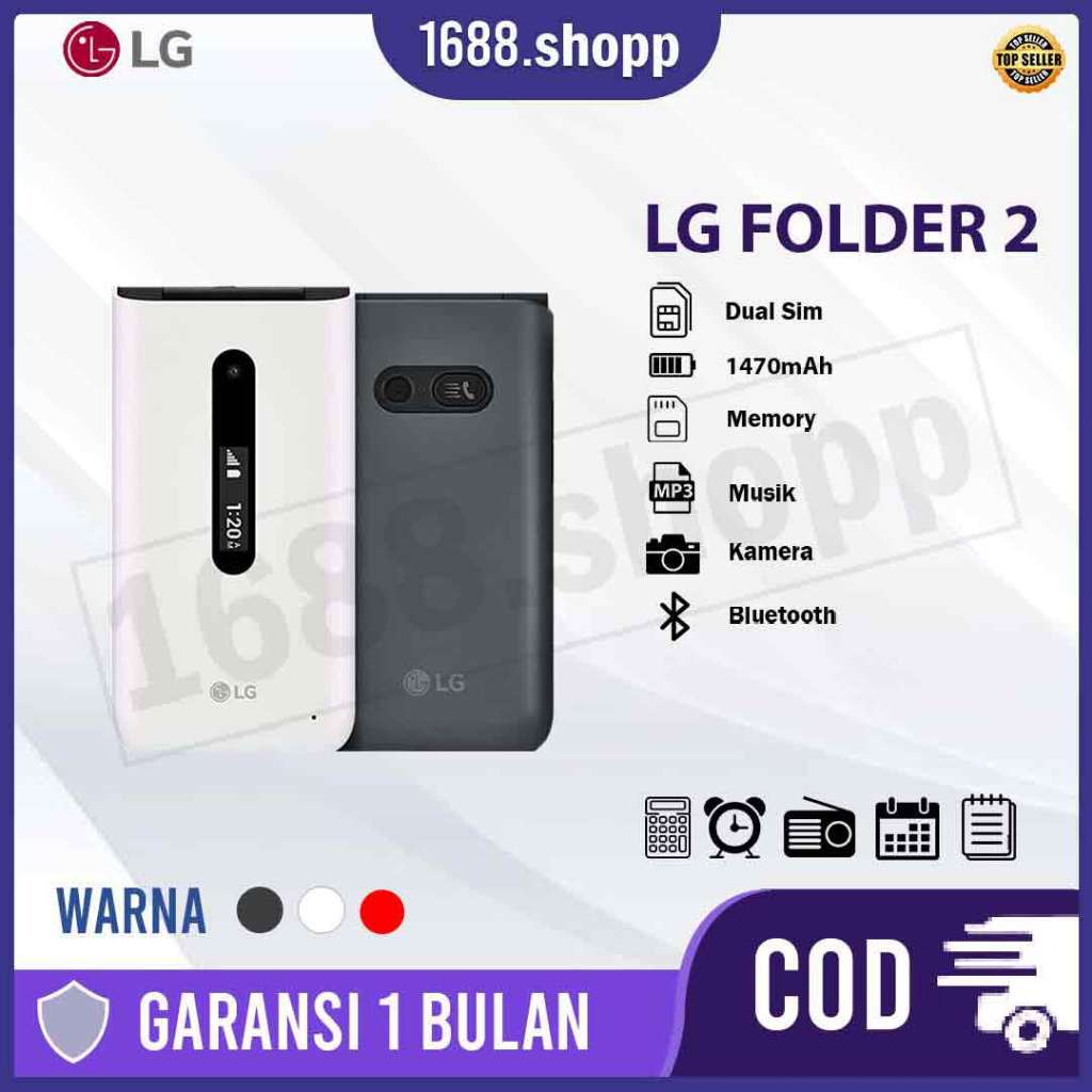 Jual HP LG Folder 2 Dual Sim Original 99% Baru | Shopee Indonesia