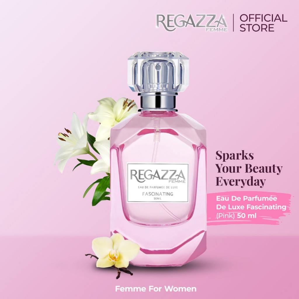 Jual Regazza Femme EDP De Luxe Fascinating (Pink) 50Ml | Shopee Indonesia