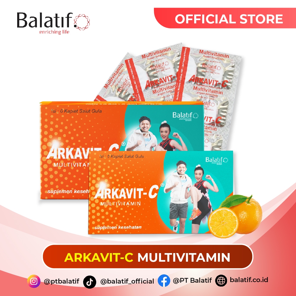Jual ARKAVIT-C | Multivitamin untuk Bantu Memelihara Kesehatan dan Imun ...