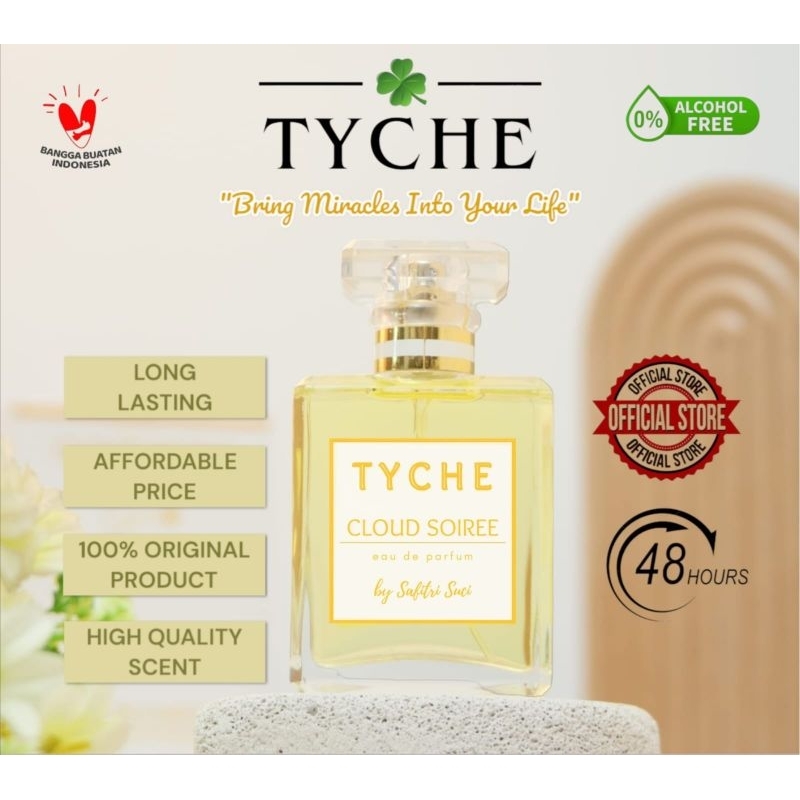 Jual CLOUD SOIREE Eau De Parfume by Tyche 55 ml Extrait FREE mini ...