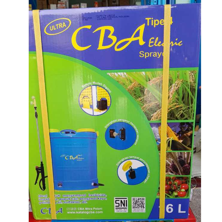 Jual SPRAYER. TANGKI CBA TIPE 4 16 LITER. TANGKI ELEKTRIK CBA 16 LITER | Shopee Indonesia