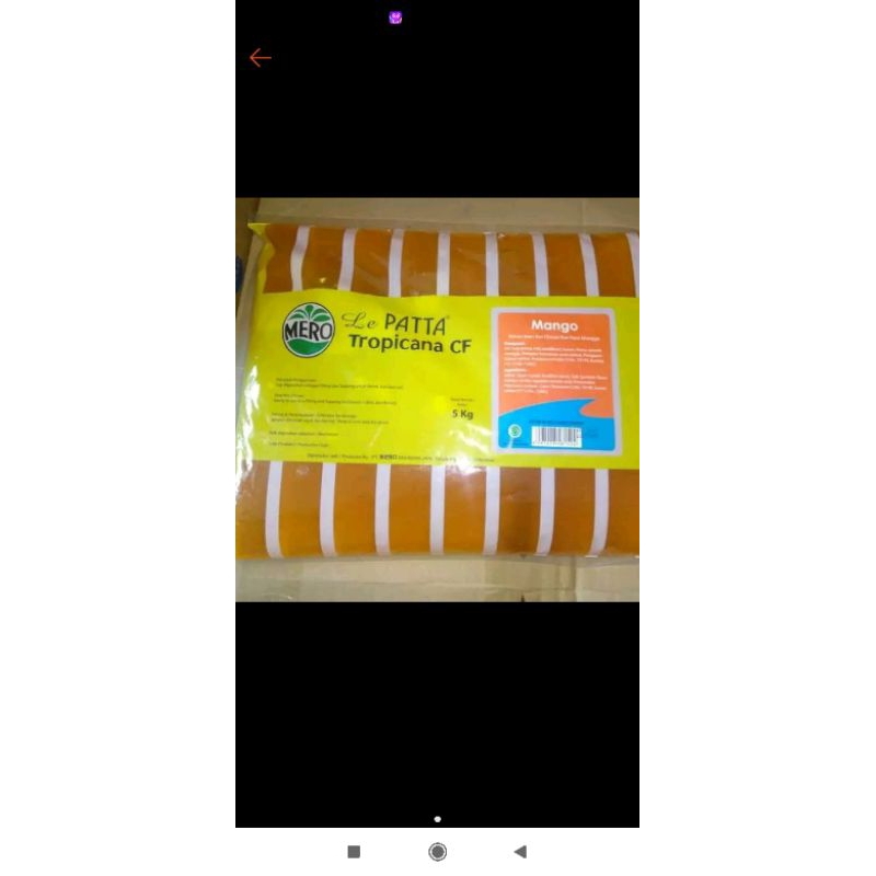 Jual selai Mangga lepatta CF 5kg | Shopee Indonesia