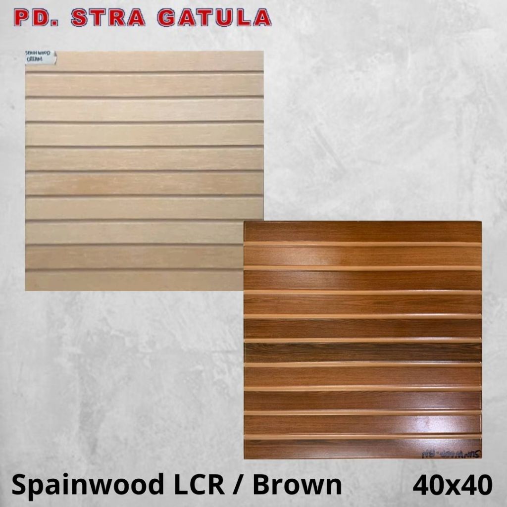 Jual (Invoice) Keramik Athena 40 x 40 Spainwood Cream/Brown - Athena ...