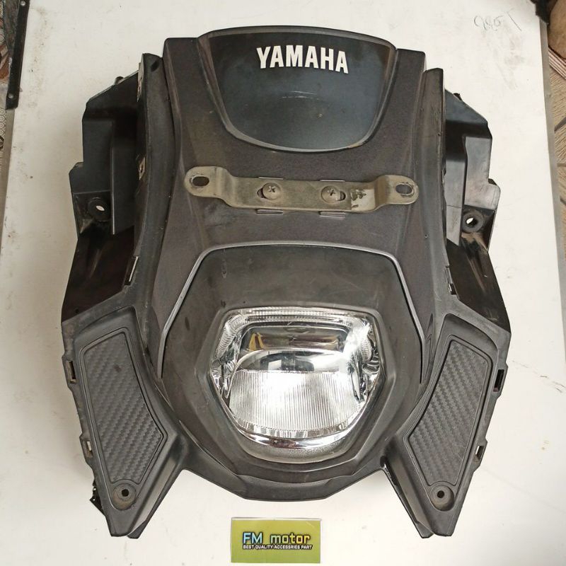 Jual HEADLAMP REFLEKTOR LAMPU DEPAN YAMAHA NEW X-RIDE 125 LED ORIGINAL ...