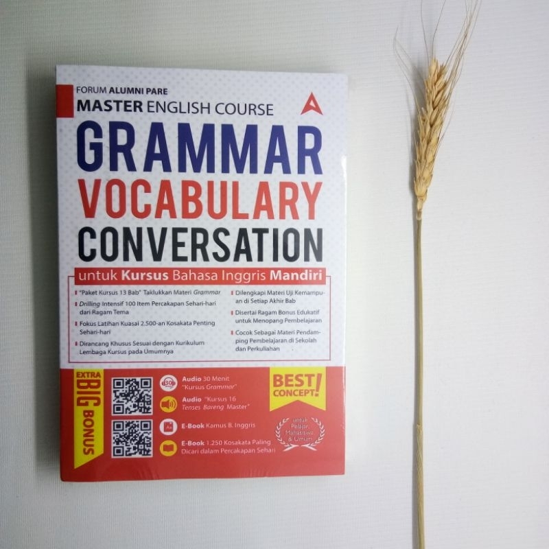 Jual Master English Course Grammar Vocabulary Conversation | Shopee ...