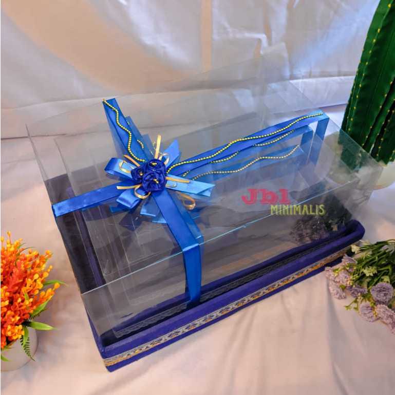 Jual Kotak Seserahan Pernikahan Set Lengkap Isi 4 Box Hantaran Parcel Mika | Shopee Indonesia