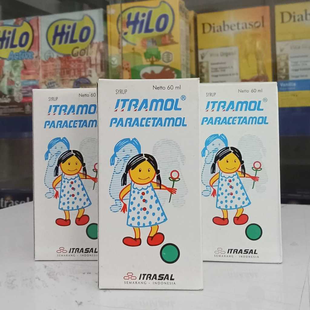 Jual ITRAMOL Sirup Paracetamol 60ml | Shopee Indonesia