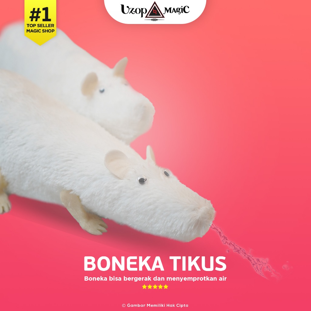 Jual Boneka tikus hidup (Alat sulap boneka hidup) | Shopee Indonesia