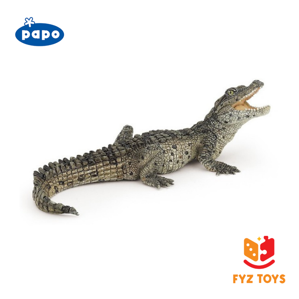 Jual PAPO - Baby Crocodile - Animal Figurines | Shopee Indonesia