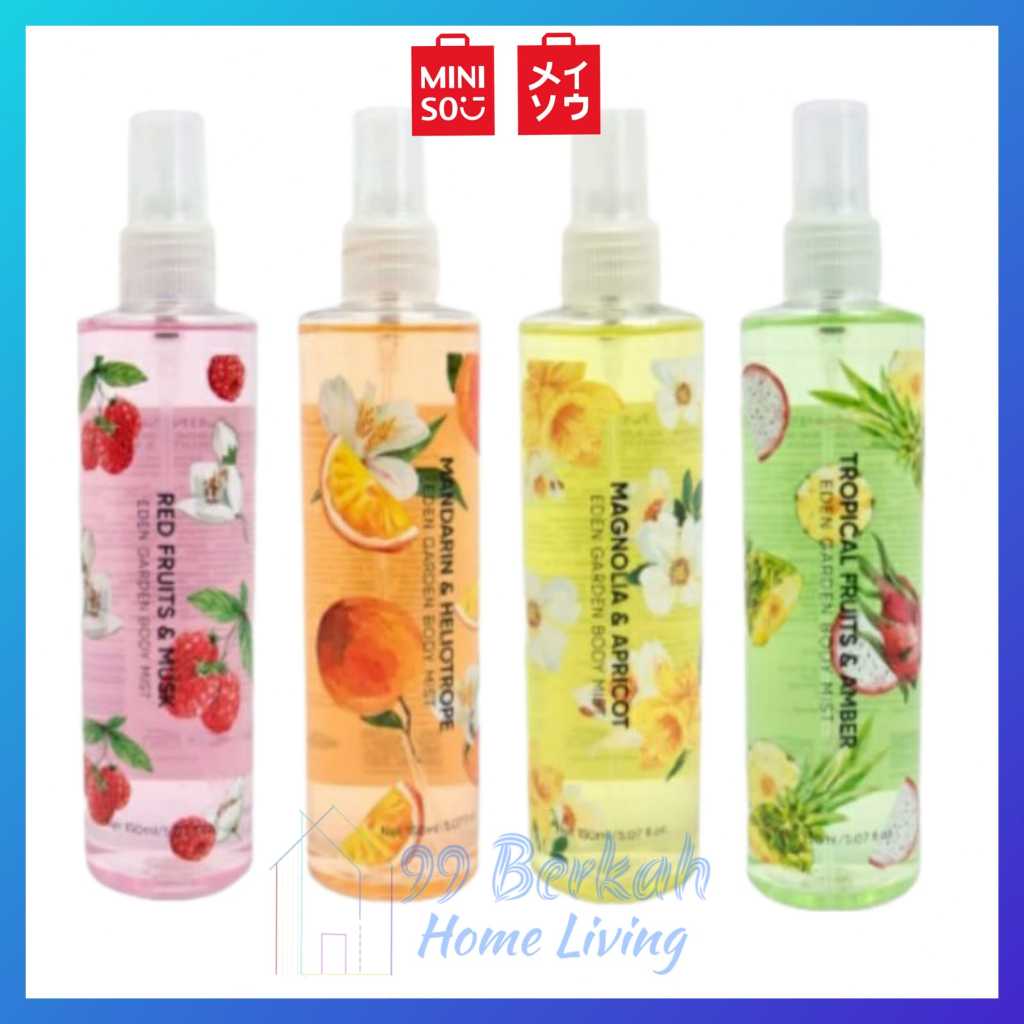 Jual MINISO Body Mist 150ML ORIGINAL Parfume Bodymist Body mist ...