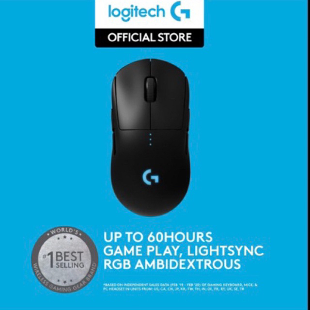 Jual Logitech G PRO Wireless (Mouse Gaming HERO) | Shopee Indonesia