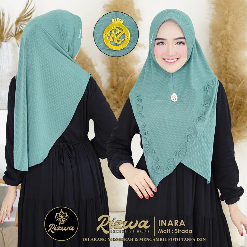 Jual inara rizwa jilbab instan premium | Shopee Indonesia
