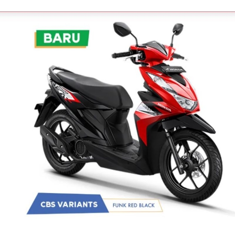 Jual New Honda Beat CBS/Deluxe CBS ISS (DP) | Shopee Indonesia