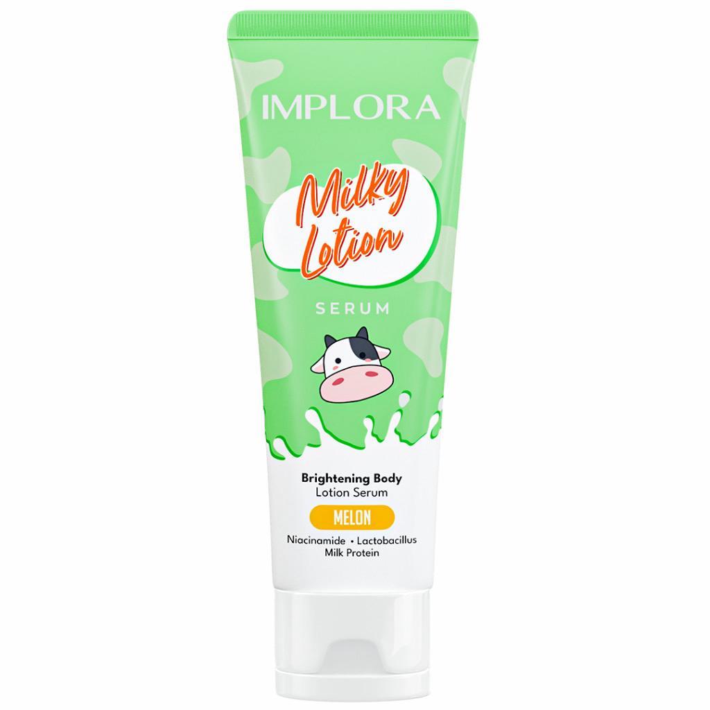 Jual IMPLORA Milky Lotion Body Serum 50ml / Brightening Body Lotion ...