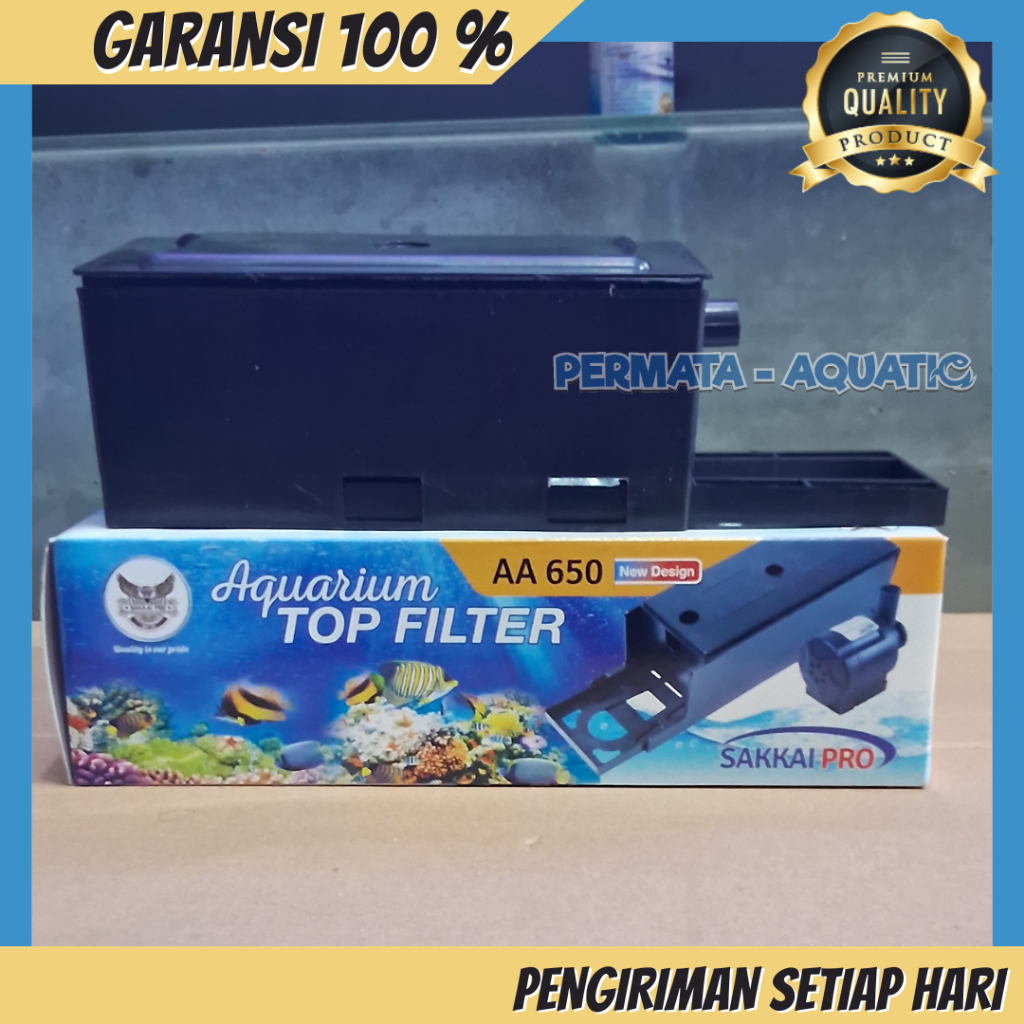 Jual Pompa Box Filter Set Lengkap Top Filter Atas Aquarium Aquascape ...
