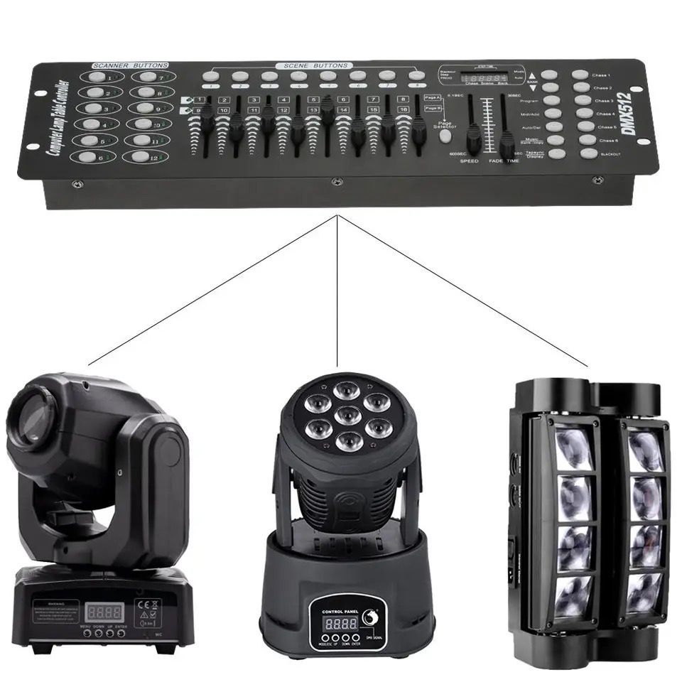 Jual Mixer lighting DMX 512 controller model terbaru 2023 Konsol untuk ...