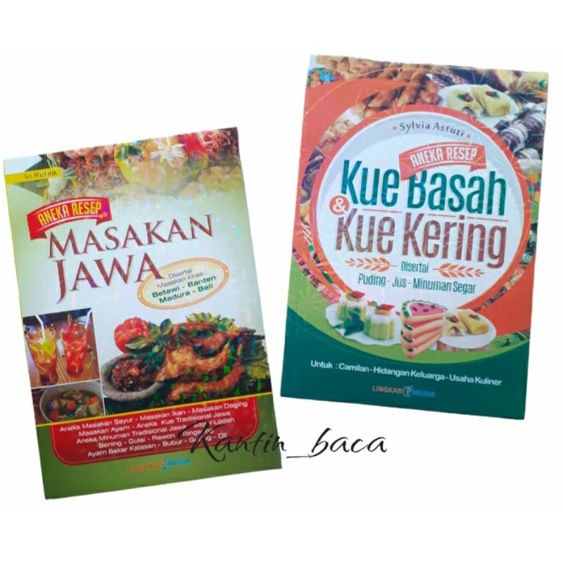 Jual Buku Aneka Resep Masakan Jawa Dan Aneka Resep Kue Basah Dan Kue ... Jual Buku Aneka Resep Masakan Jawa Dan Aneka Resep Kue Basah Dan Kue ...