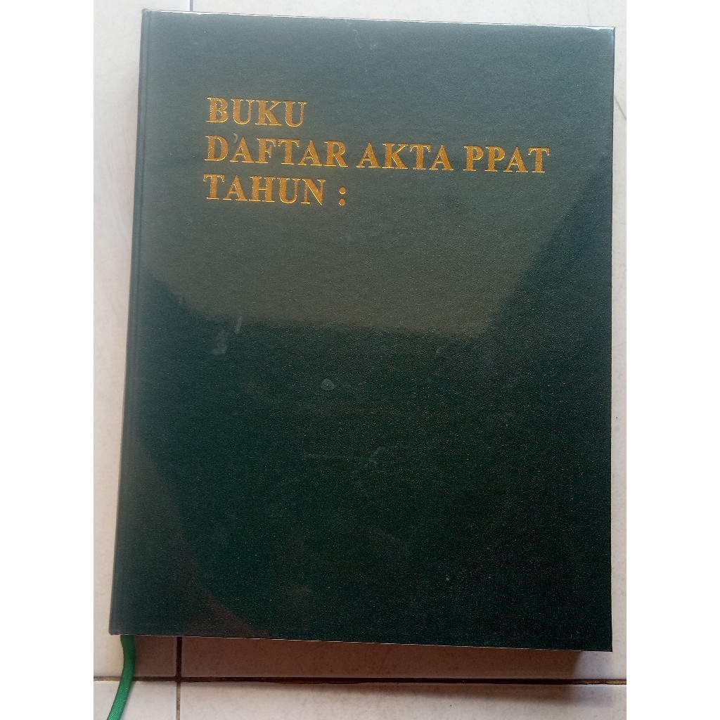 Jual BUKU DAFTAR AKTA PPAT | Shopee Indonesia