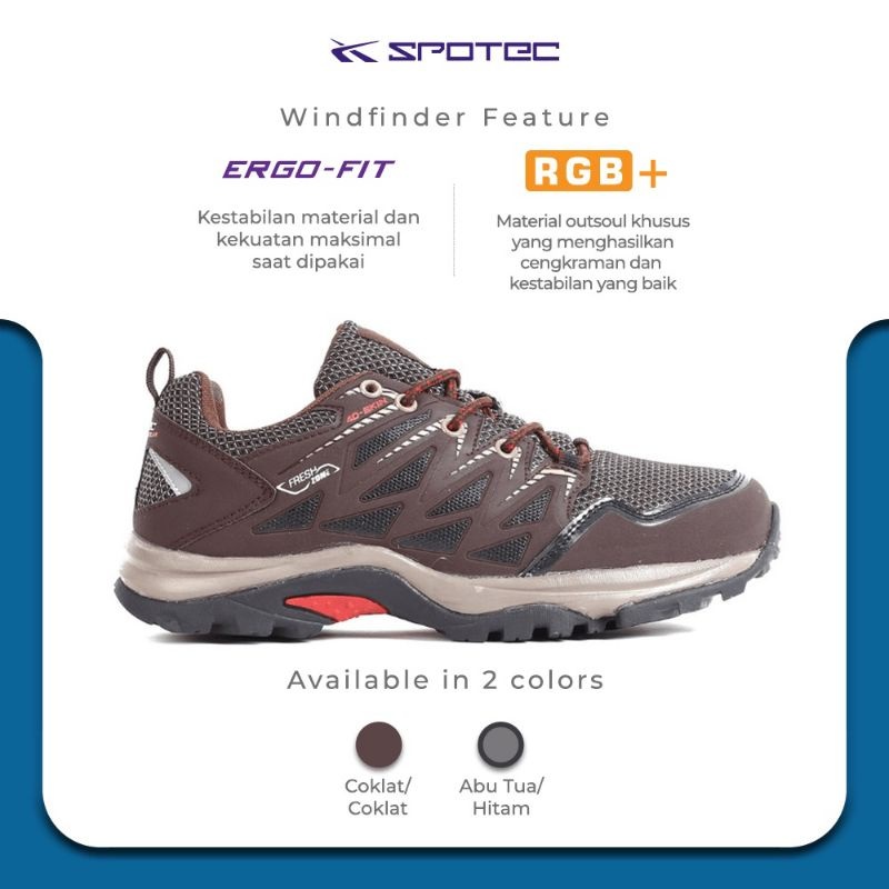 Jual Sepatu Pria / Sepatu Hiking / Spotec / Portland | Shopee Indonesia