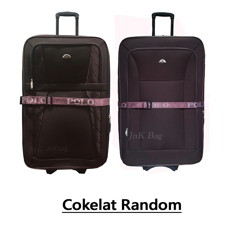 Jual Koper Jumbo Ukuran 32 Inch Koper Polo Bahan Kain | Shopee Indonesia
