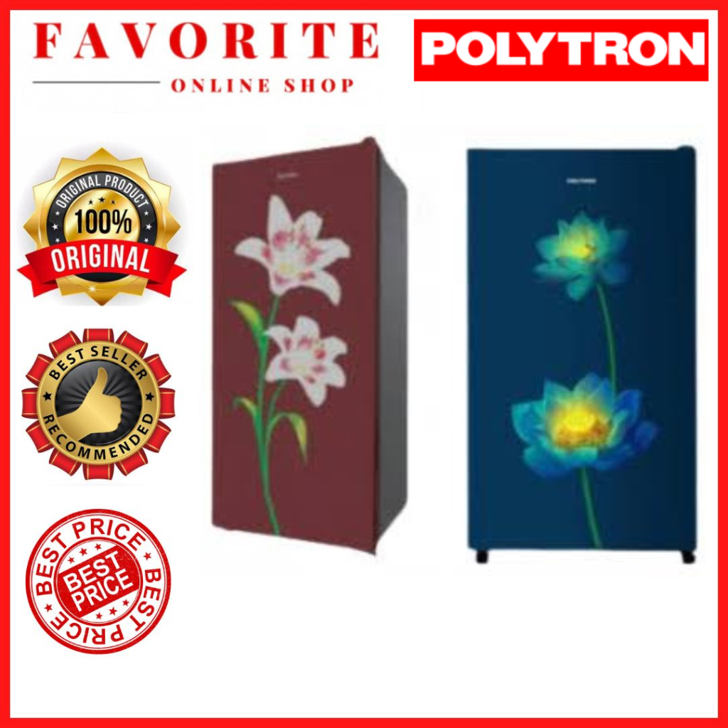 Jual KULKAS POLYTRON 1 PINTU 159 PRB159 PRB 159 LEMARI ES 1 PINTU ...