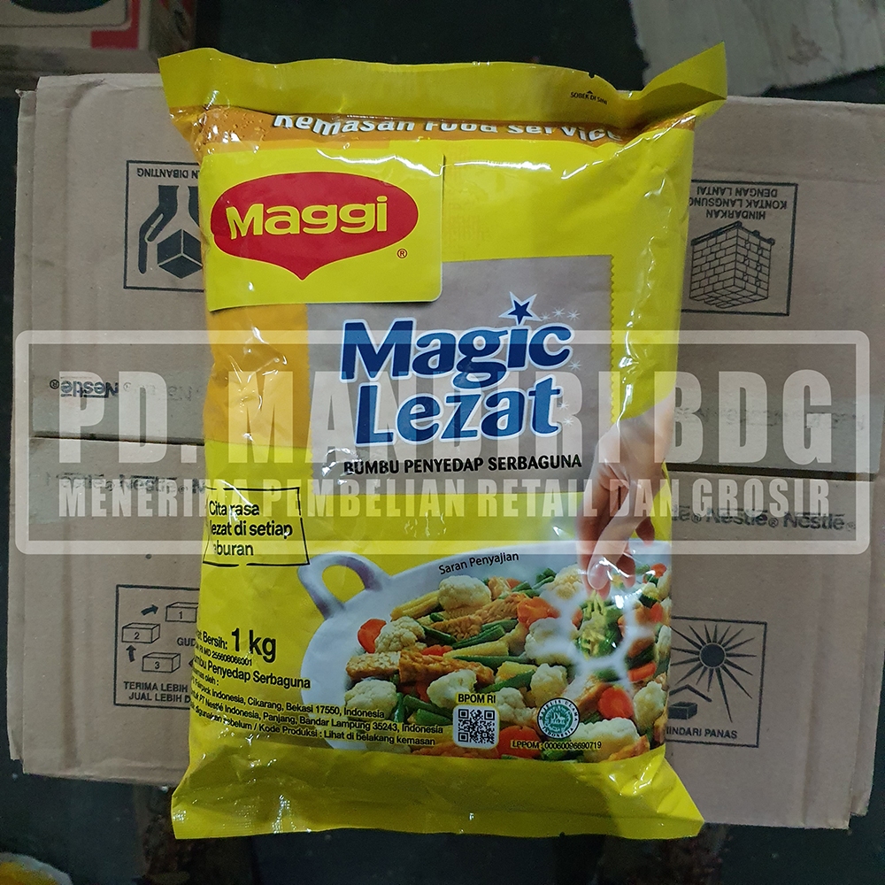 Jual MAGGI MAGIC LEZAT 1 KG PENYEDAP RASA SERBAGUNA | Shopee Indonesia