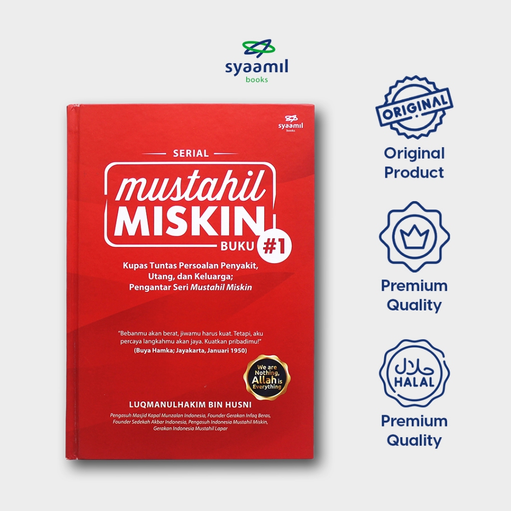 Jual Syaamil Books - Buku Mustahil Miskin - Ustadz Luqmanulhakim ...