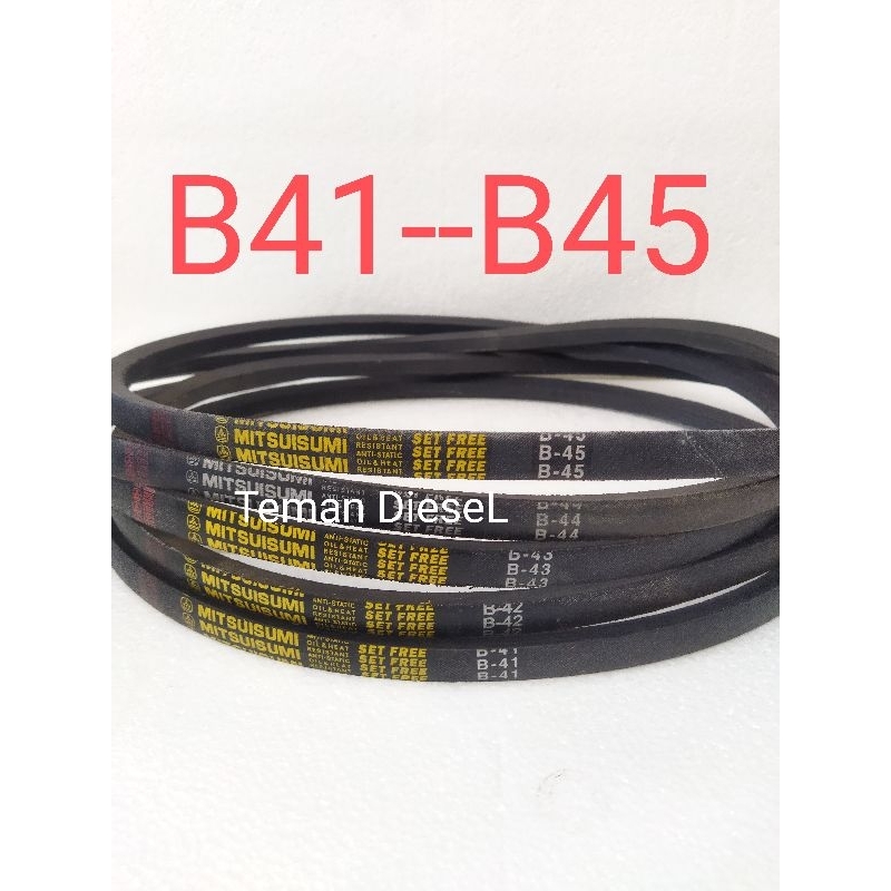 Jual Vanbelt V-belt Mitsuisumi B41, B42, B43, B44, B45 | Shopee Indonesia