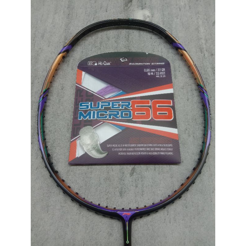 Jual Raket lining aeronaut 9000i max tension 32lbs desaign & spek joss ...