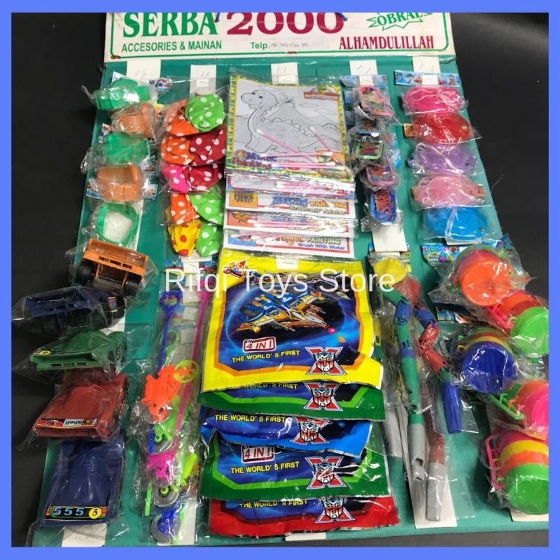 Jual MAINAN RENCENG SERBA 2000 5PCS | Shopee Indonesia