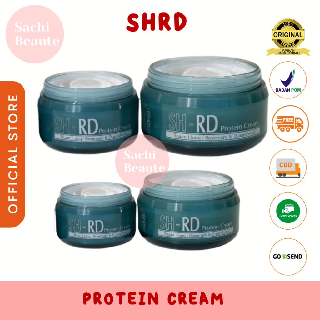 Jual SHRD Protein Cream | Moisturizer & Vitamin Rambut untuk perawatan ...