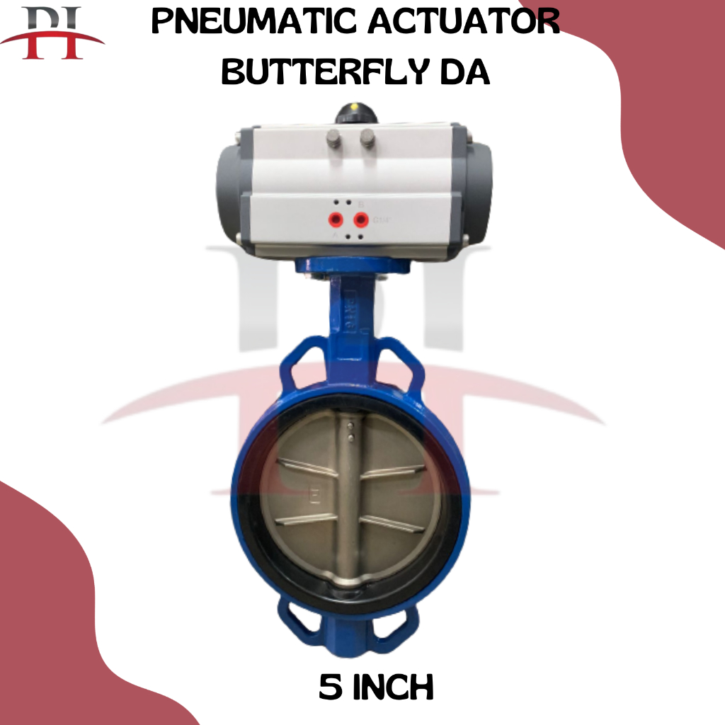 Jual Butterfly valve pneumatic actuator DA 5 inch | Shopee Indonesia