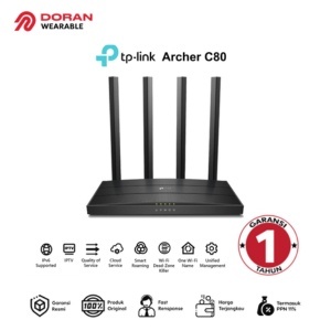 Jual TP-Link Archer C80 AC1900 Wireless MU-MIMO Wi-Fi Router | Garansi Resmi 1 Tahun | Shopee ...