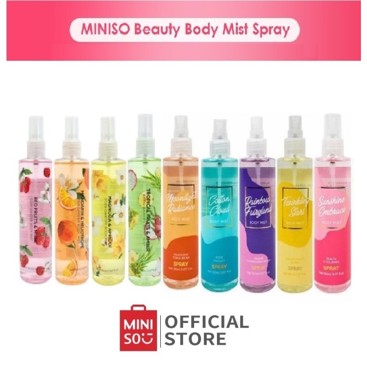 Jual EXP 2026 Parfum MINISO Body Mist 150ml fragrance spray tahan lama ...