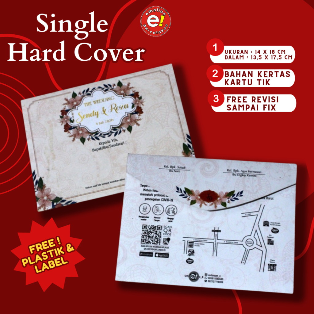 Jual Undangan Unik Undangan Murah Undangan Kekinian Undangan Hard Cover ...