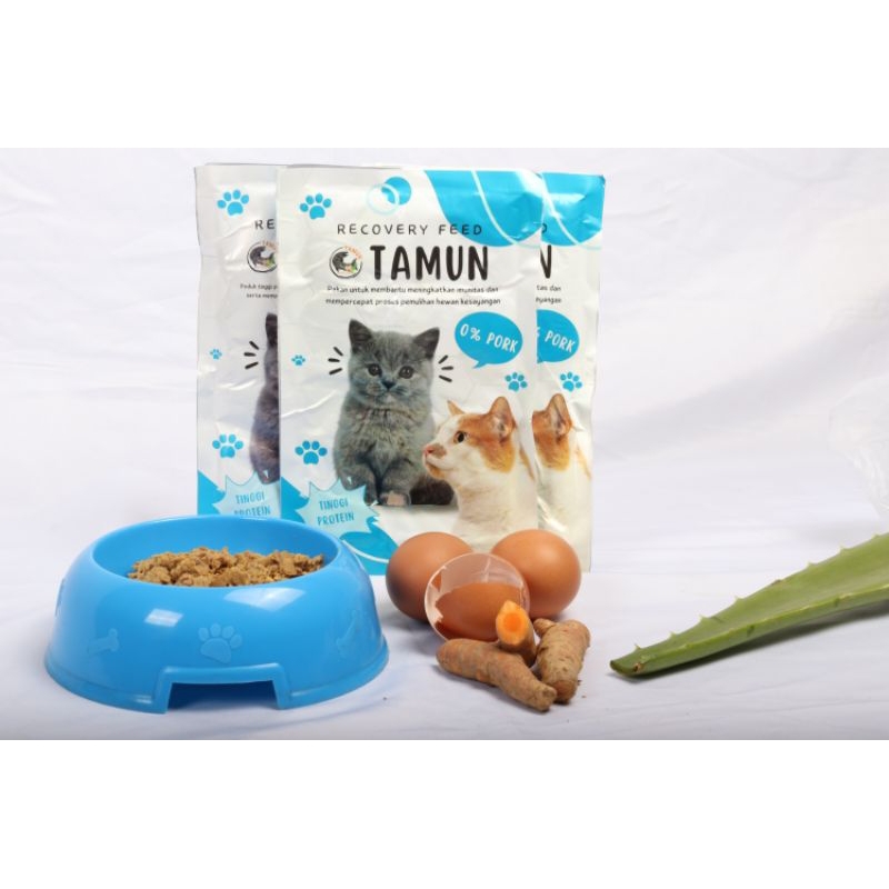 Jual TAMUN Feed Recovery Pakan kucing tinggi protein | Shopee Indonesia