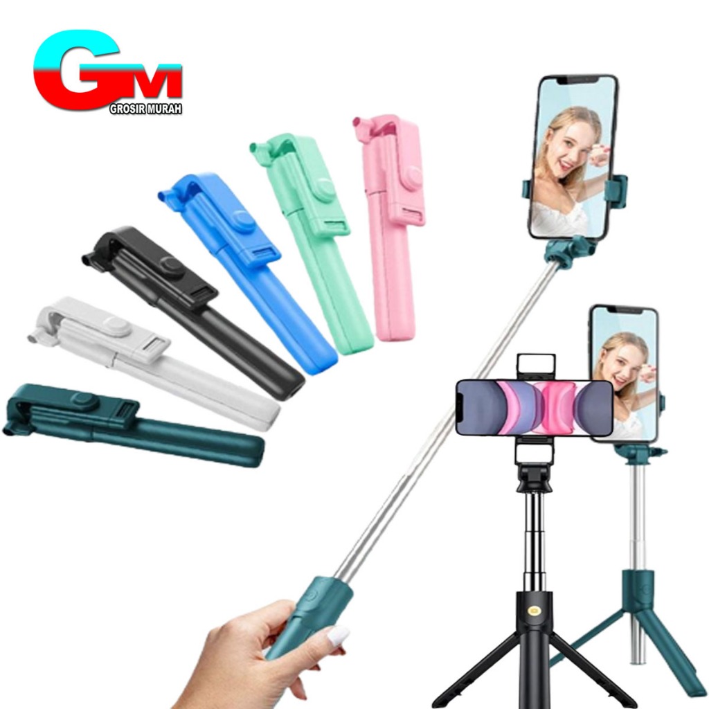 Jual Tongsis Tripod Bluetooth R1 R1S 3in1 Monopod Tongkat Narsis ...