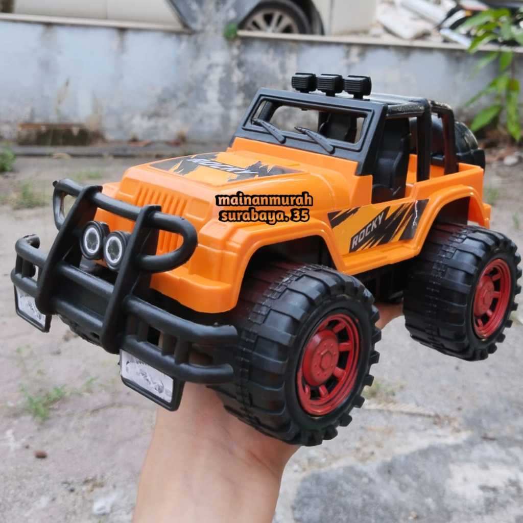 Jual Mainan Anak Cowok Terbaru Jeep Rocky Tanpa Baterai OCT 6047 ...