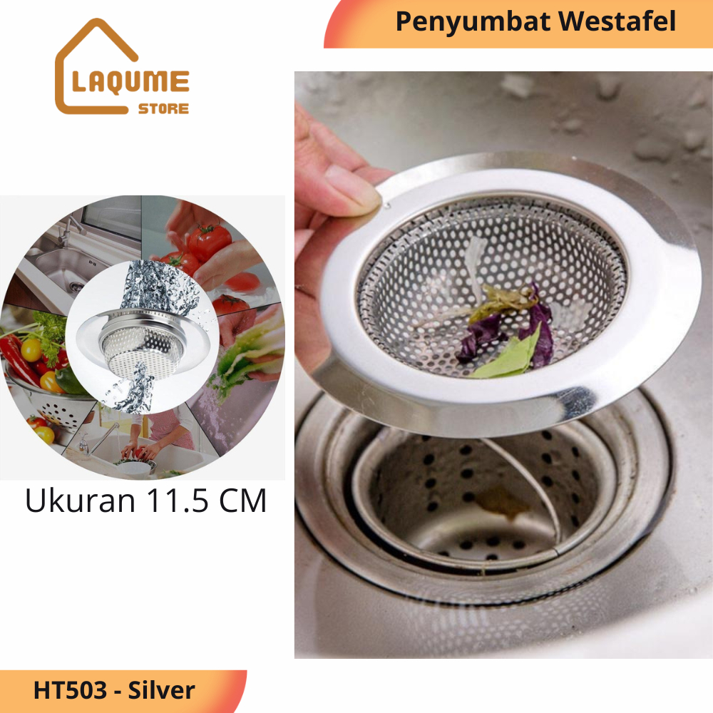 Jual Penutup Penyumbat Lubang Wastafel Stainless Steel 11.5 CM ...