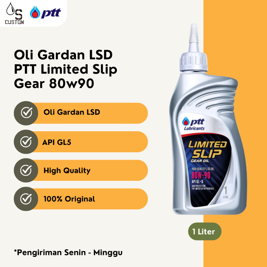 Jual Oli Gardan PTT Gear LSD 1 Liter 80w90 | Shopee Indonesia