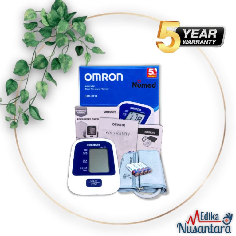 Jual LARIS MANIS Omron Blood Pressure Monitor HEM 8712 / Tensimeter ...
