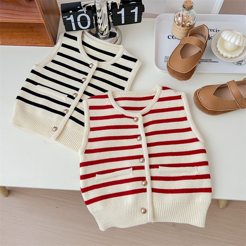 Jual VEST RAJUT ANAK PREMIUM - HANNI VEST - Rompi Knit Premium - Rompi ...