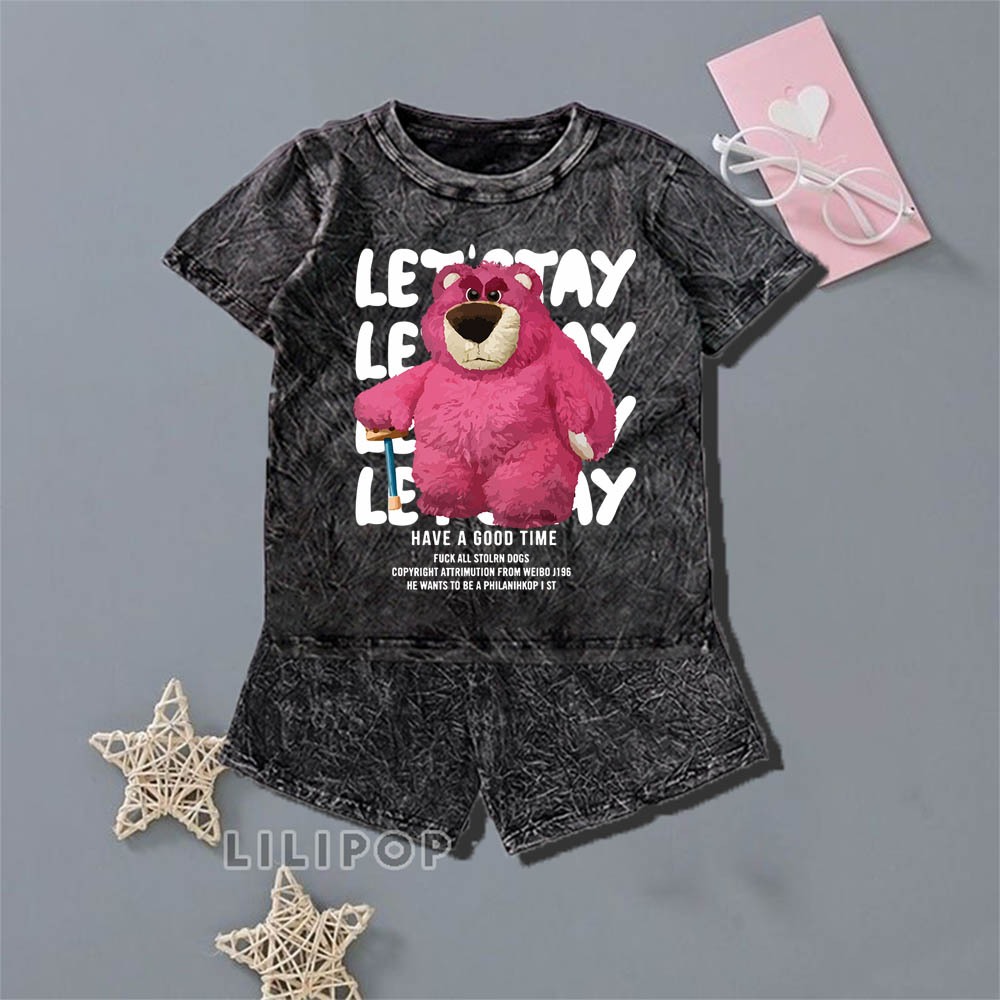 Jual Baju Anak Stelan Usia 1-10 Tahun 3/4 Cowok Cewek Celana Pendek ...